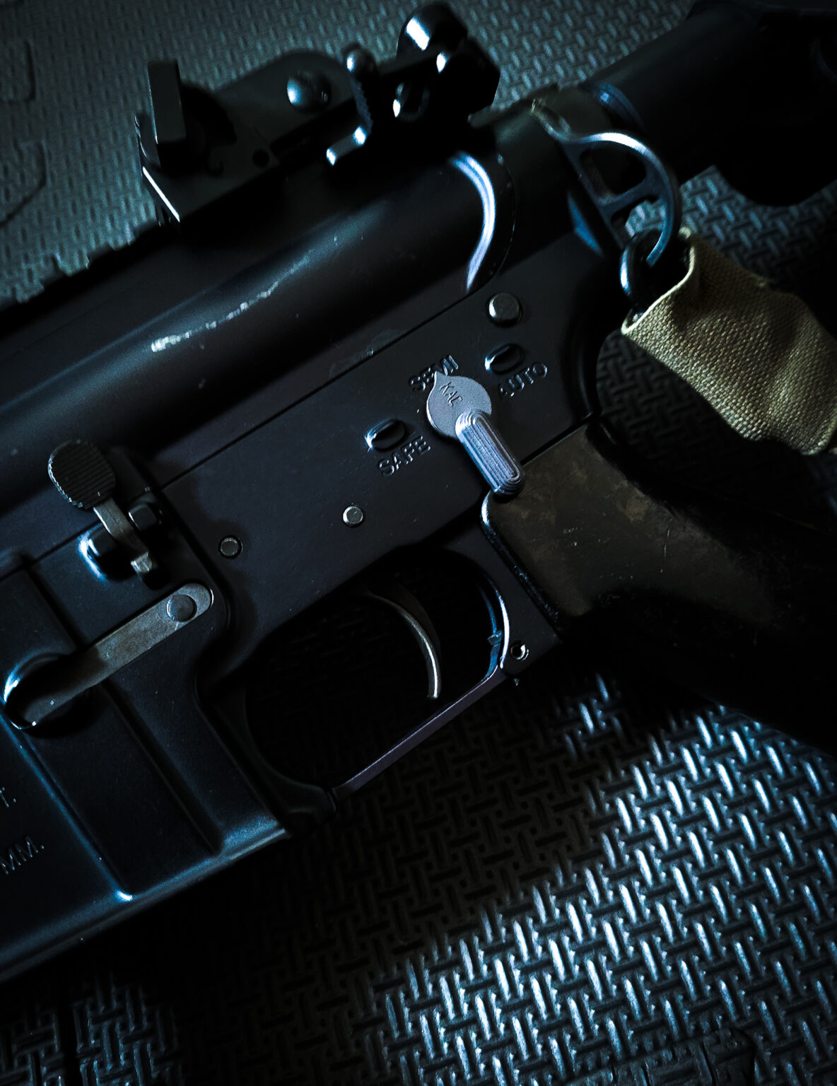M-16A1 Property Marked (A1 Profile) (80%) lower (mk18 mod 0 crane logo ...