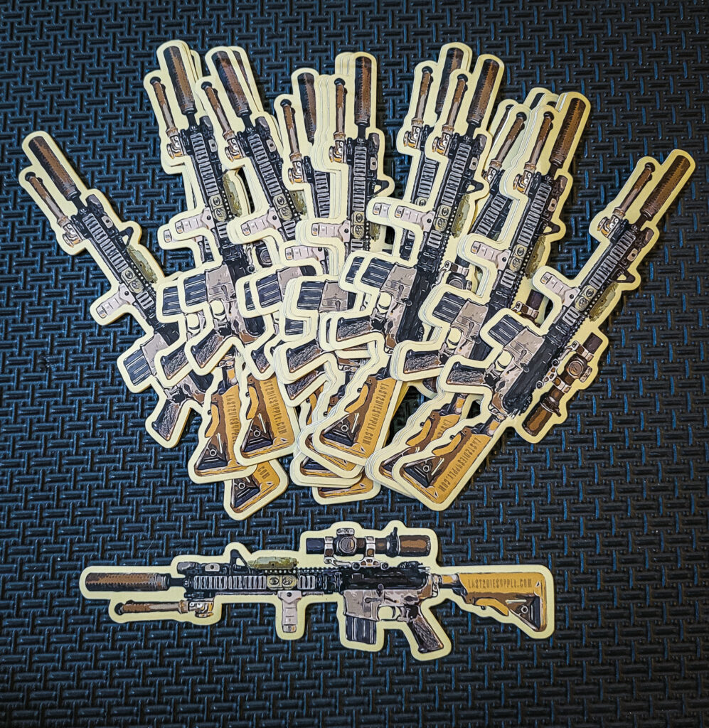 M4A1 Sopmod Blk II FSP (Sticker) – Ltd. Supply co.